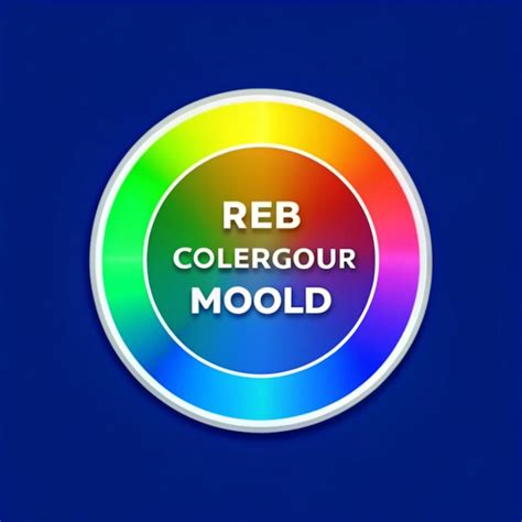 Rainbow Colored Circle Segments Premium Ai Generated Image
