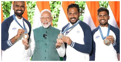 Olympic Athletes Meet Pm Modi पेरिस ओलंपिक के भारतीय एथलीटों से मिले