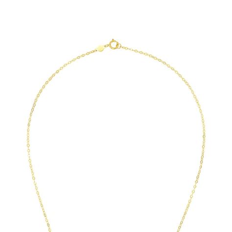 Amor 14ct Yellow Gold Cubic Zirconia Star Pendant Necklace 2019982
