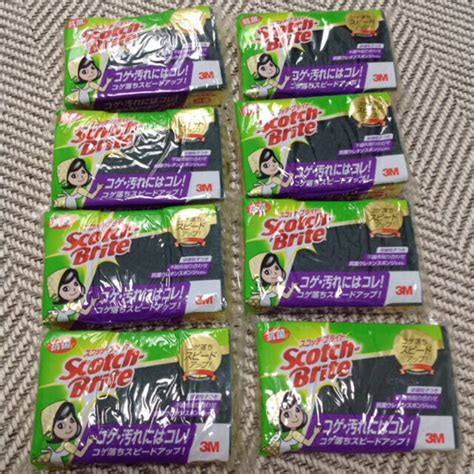 食器洗いスポンジ スコッチブライト たわし 研磨 3m 掃除 スポンジの通販 By ひまわりs Shop｜ラクマ