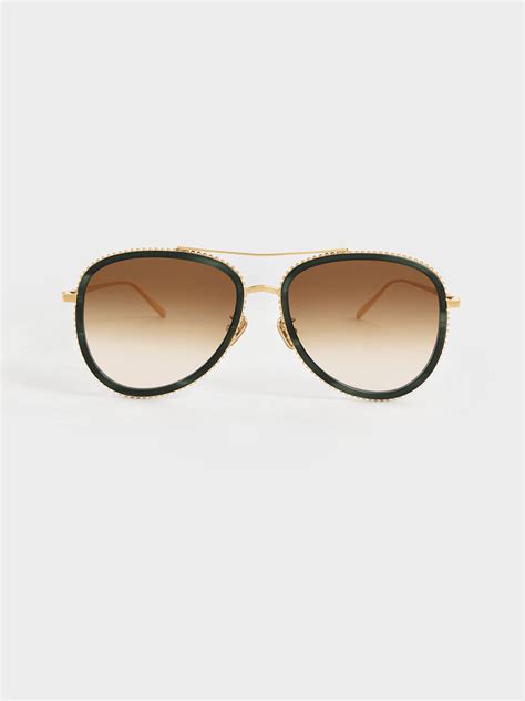 Womens Aviator Sunglasses Shop Online Charles And Keith Ph
