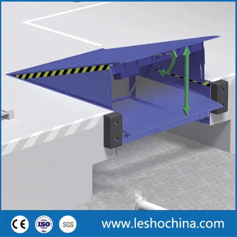 Electric Hydraulic Stationary Fixed Loading Container Dock Leveler For Loading Bay In Warehouse