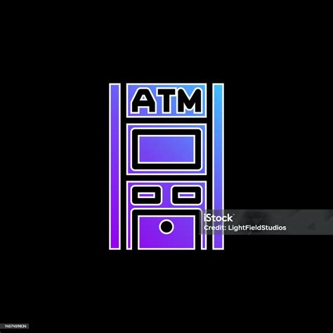 Atmの青いグラデーションベクター画像アイコン アイコンのベクターアート素材や画像を多数ご用意 アイコン イラストレーション