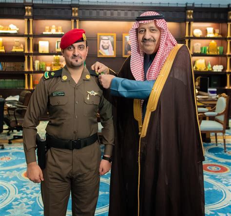 سمو امير الباحة يقلد الغامدي رتبة رائد صحيفة خبر عاجل