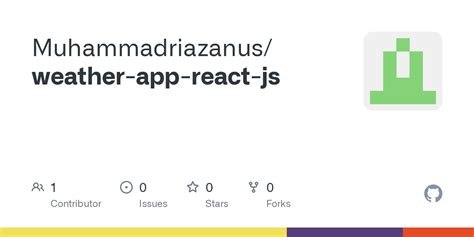 Github Muhammadriazanus Weather App React Js