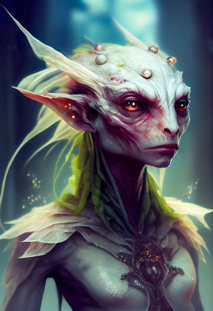 Investigación De Especies De Criaturas Alienígenas Extrañas Y Exóticas