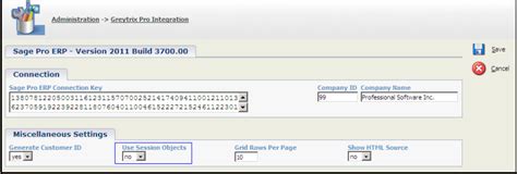 Gumu For Sage Crm Sage Pro Integration Sage Crm Side Configuration