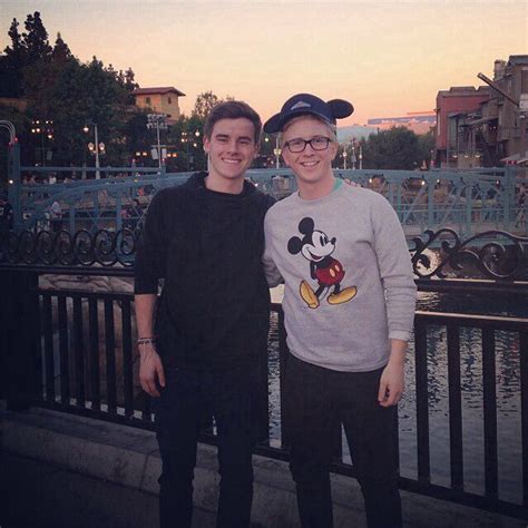 Look I Got A Pitcure With The One And Only Micky Mouse Tyler Oakley