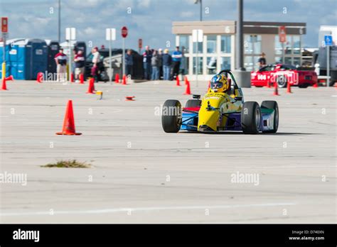 1988 Reynard Yellow Formula Ford Open Wheel Race Car Open Wheel Race