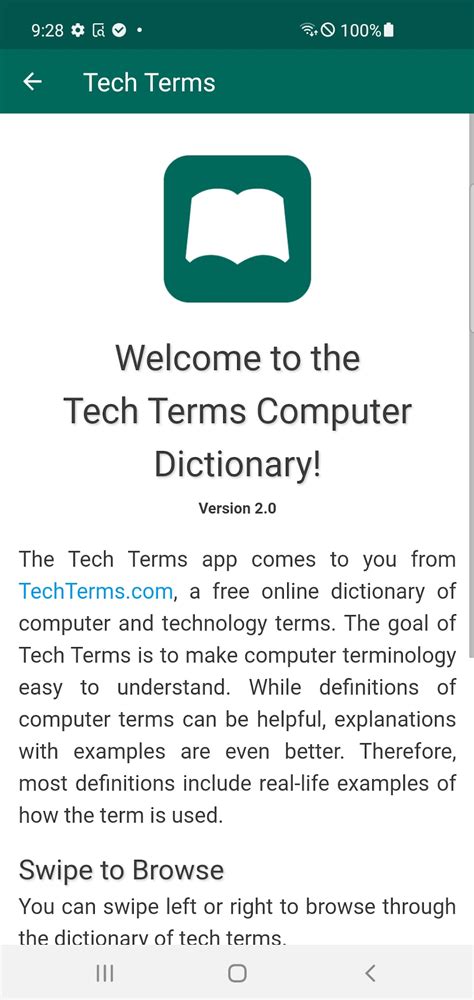 Tech Terms Computer Dictionary APK For Android Download