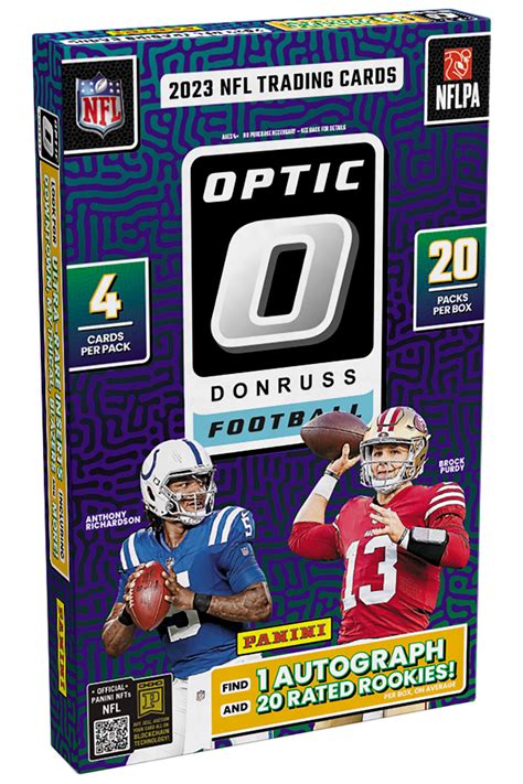 2023 Panini Donruss Optic Nfl Trading Card Box Hobby