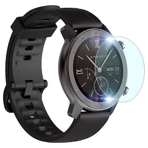 Full Coverage TPU Screen Protector Film For Amazfit GTR Transparent
