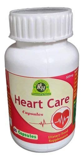 Rishika Herbals Heart Care Capsule Capsules 60 Pcs At Rs 80 In Jaipur