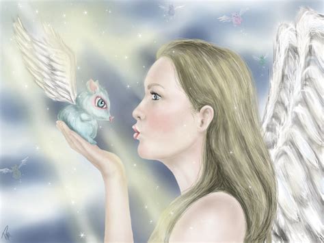 Kissed By An Angel By Goodgirl Arcee On Deviantart