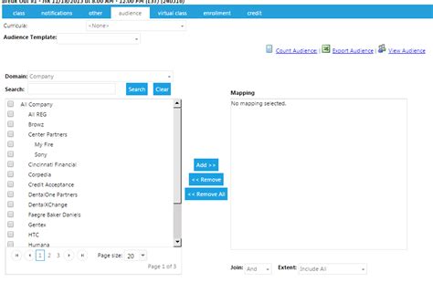 The Audience Tab Old Pre 2021