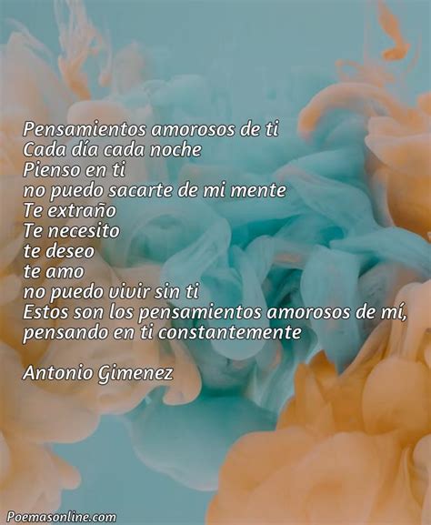 5 Mejores Poemas De Amor Pensando En Ti Poemas Online