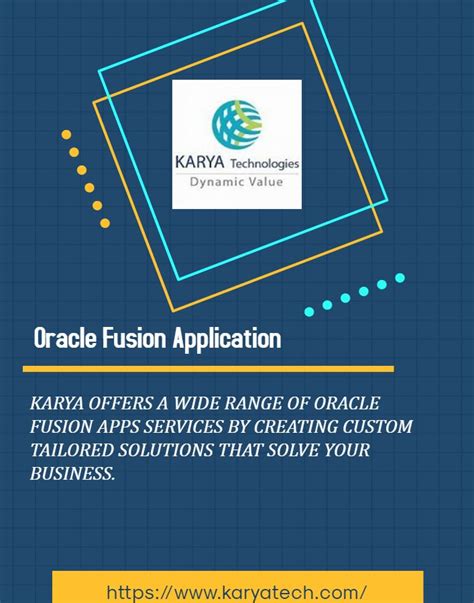 Oracle Fusion Application