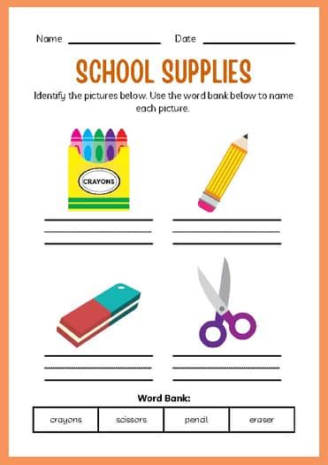 Fun And Colorful Kindergarten Workbook By Bookworm Hollow Tpt