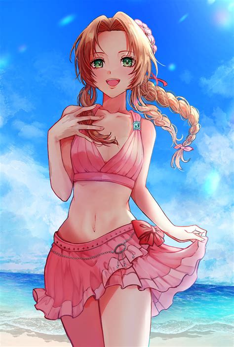 26caaan Aerith Gainsborough Aerith Gainsborough Pink Mermaid Final