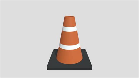 Дорожный конус Download Free 3d Model By Perchic F6c1dfc Sketchfab