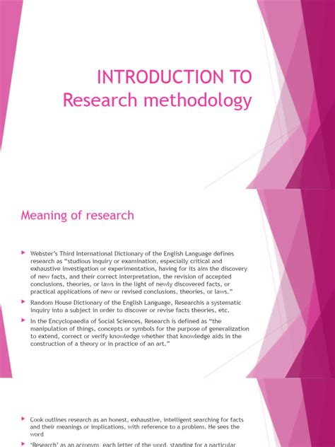 Introduction To Rm Research Methodology Pdf Methodology Quantitative Research