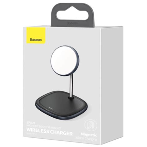 Baseus Swan Magnetic Desktop Bracket Wireless Charger Quickee