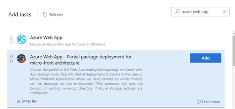 Github Emtecincazuredevops Partial Appservice Deployment