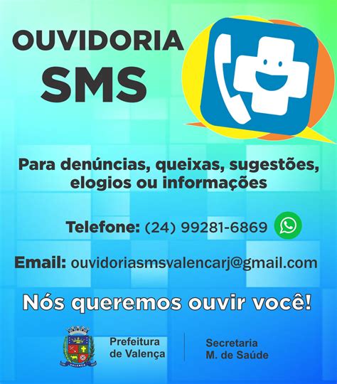 Conheça A Ouvidoria Da Saúde Prefeitura Municipal De Valença Rj