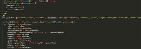 Uiw React Codemirror Options Wxc