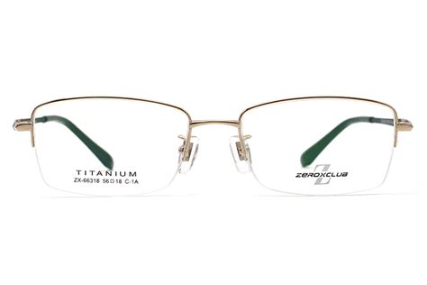 Wholesale Half Rim Semi Rimless Titanium Glasses Iu Eyewear