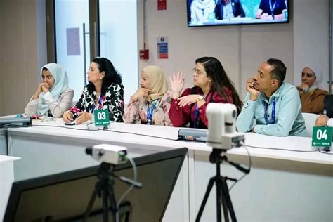 السهيلي مع أبرز الشباب العرب في مفاوضات Cop28 بشأن تغير المناخ مؤسسة