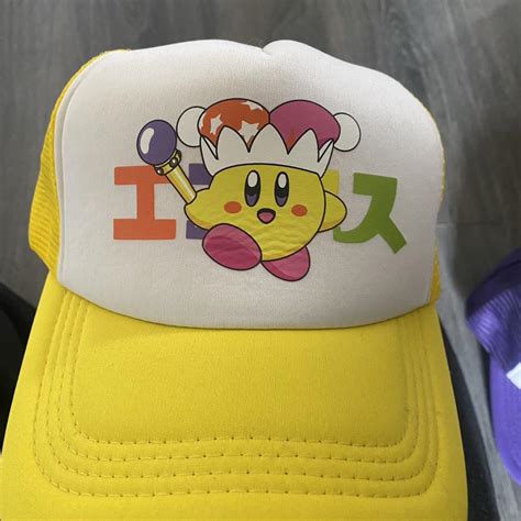 Ecosys King Kirby Trucker Hat Purple Dead Stock Depop