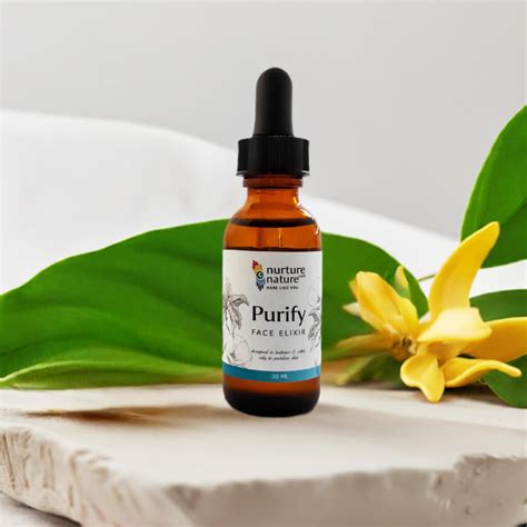 Purify Face Serum Oil Neem And Ylang Ylang Enriched For Radiant Skin