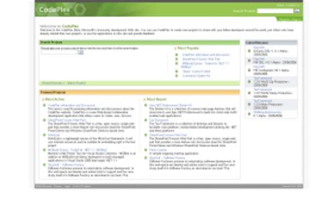 Open Source Microsoft Ouvre Codeplex