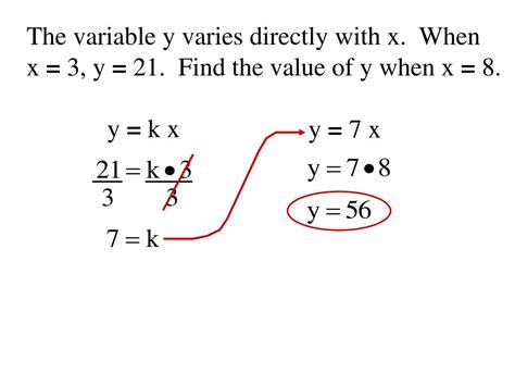 ppt objective to use and write equations involving direct variation