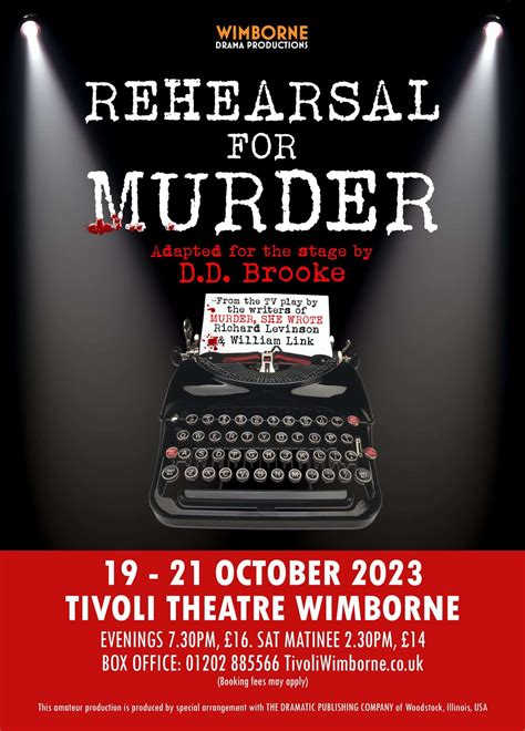 Rehearsal For Murder Scene One