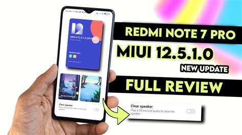 Redmi Note 7 Pro MIUI 12 5 1 0 New Update Full Review Redmi Note 7
