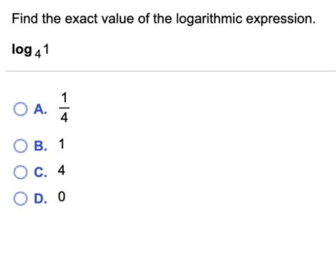 Answered Find The Exact Value Of The Logarithmic Bartleby