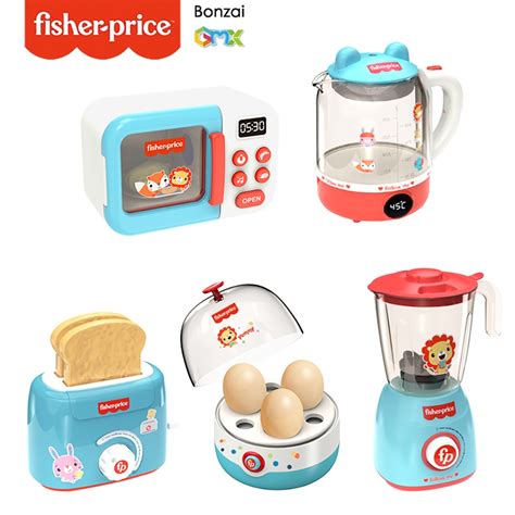 Fisher Price 費雪廚房小家電玩具 聲光音效 廚房仿真 家家酒 麵包機 微波爐 果汁機 蒸蛋器｜現貨｜gmx 蝦皮購物