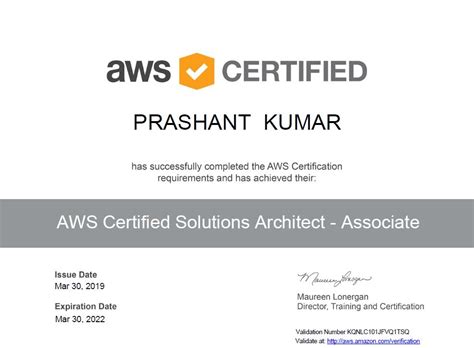 Prashant Kumar On Linkedin Aws Awscertified Awscertification
