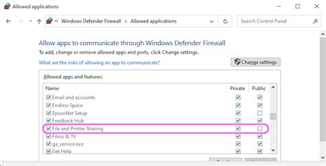 How To Configure Windows 10 Firewall For Network Sharing