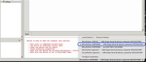 Esp8266 Esp 01s烧录micropython固件 Ellendan