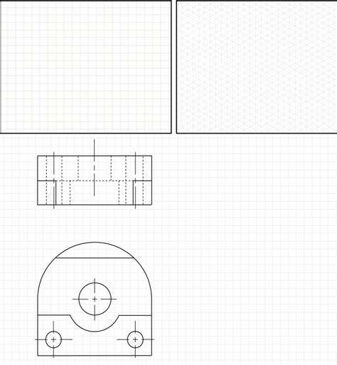 Solved Draw the missing view, the isometric projection, and | Chegg.com