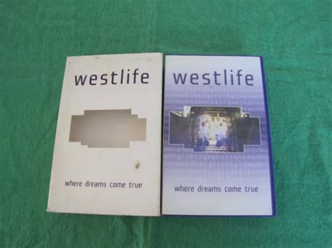 Westlife Where Dreams Come True Vhs £500 Picclick Uk