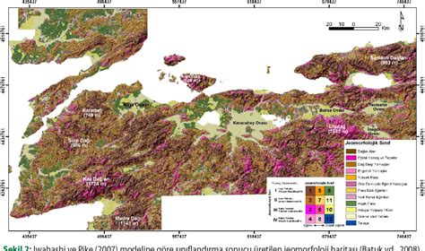 figure 1 from geomorphometry automatic landform classification