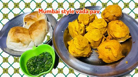 Mumbai Style Vada Pav Vada Pav Recipe 😄 Youtube
