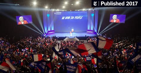 Marine Le Pen Denies French Guilt For Rounding Up Jews The New York Times