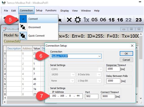 Sending Modbus Commands To Subnet Devices Integrating With Other