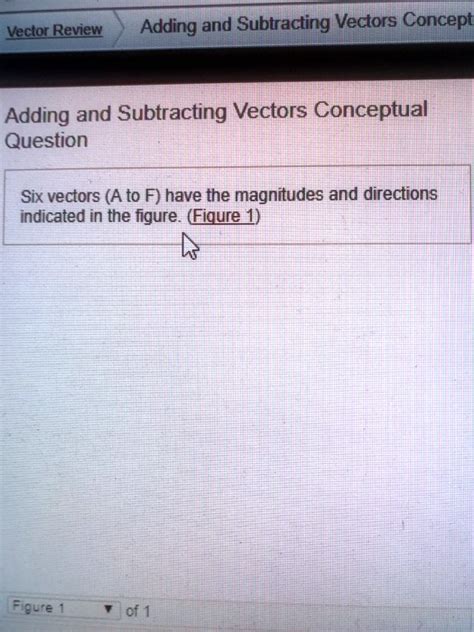 Solved Vector Revew Adding And Subtracting Vectors Concept Adding And Subtracting Vectors