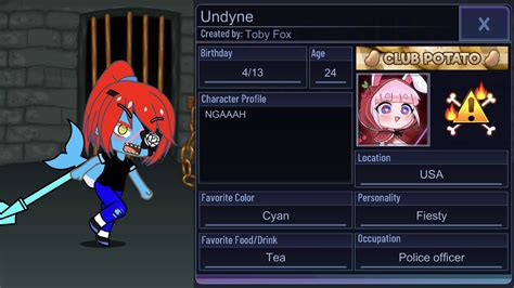 Undertale Characters In Gacha Club Rundertale